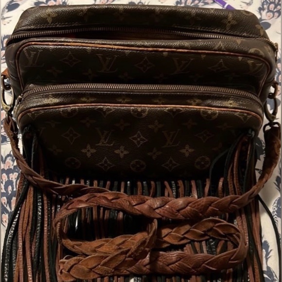 Louis Vuitton | Bags | Vintage Boho Bag Revamped Lv | Poshmark